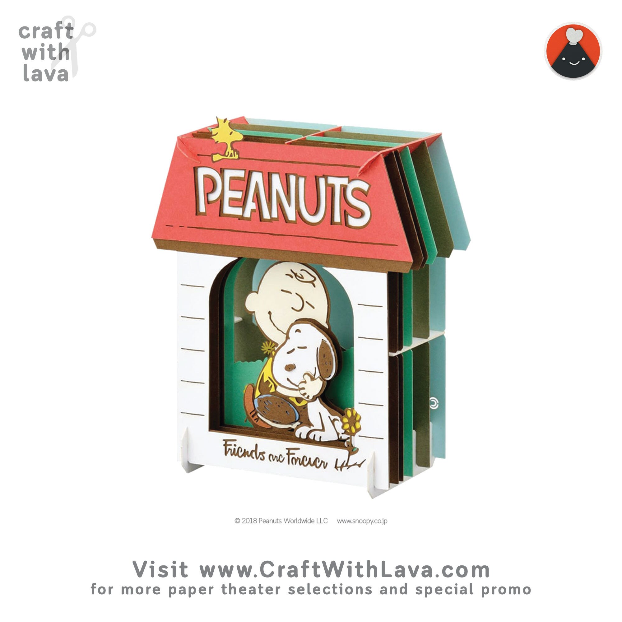 Paper Theater | Peanuts | Friends Are Forever ( PEANUTS Paper Theater ...