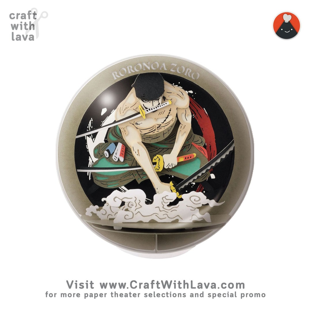 Paper Theater Ball | One Piece | Roronoa Zoro ( ワンピース PAPER THEATER ...