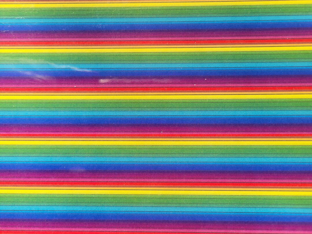 Background Card - Rainbow Stripes A4 Size Pk 3 - Etsy