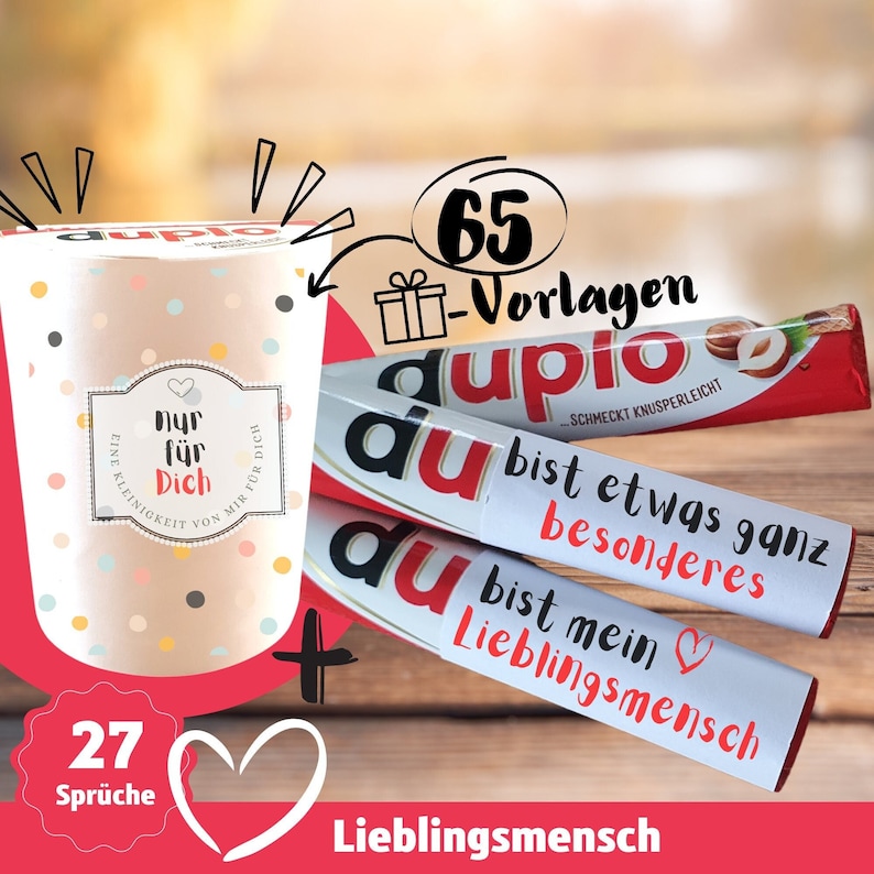 Download: 27 Duplo Banderolen Duplo Geschenkbox / Verpackung - Etsy.de