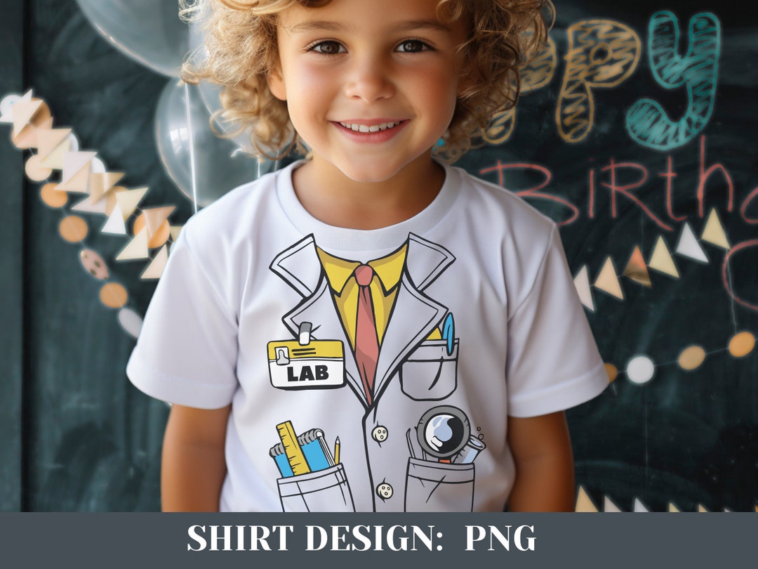 Scientist Birthday Costume Experiments Children Halloween Carnival ...