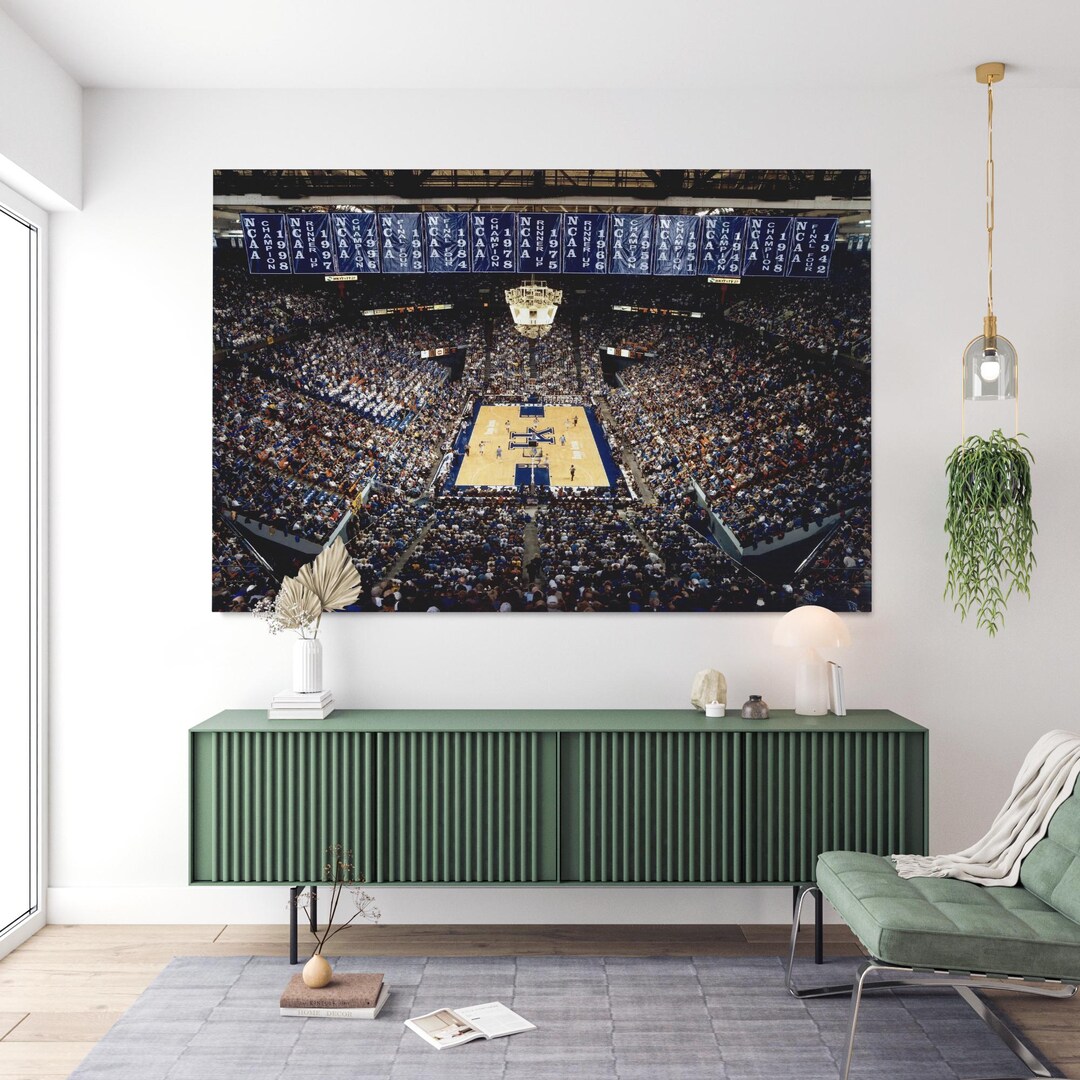 Rupp Arena Wall Art Basketball Stadium Decor, High-quality Premium ...