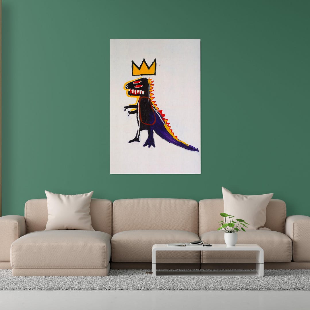 Jean Michel Basquiat Dinosaur, Jean Michel Basquiat Dinosaur Wall Art ...