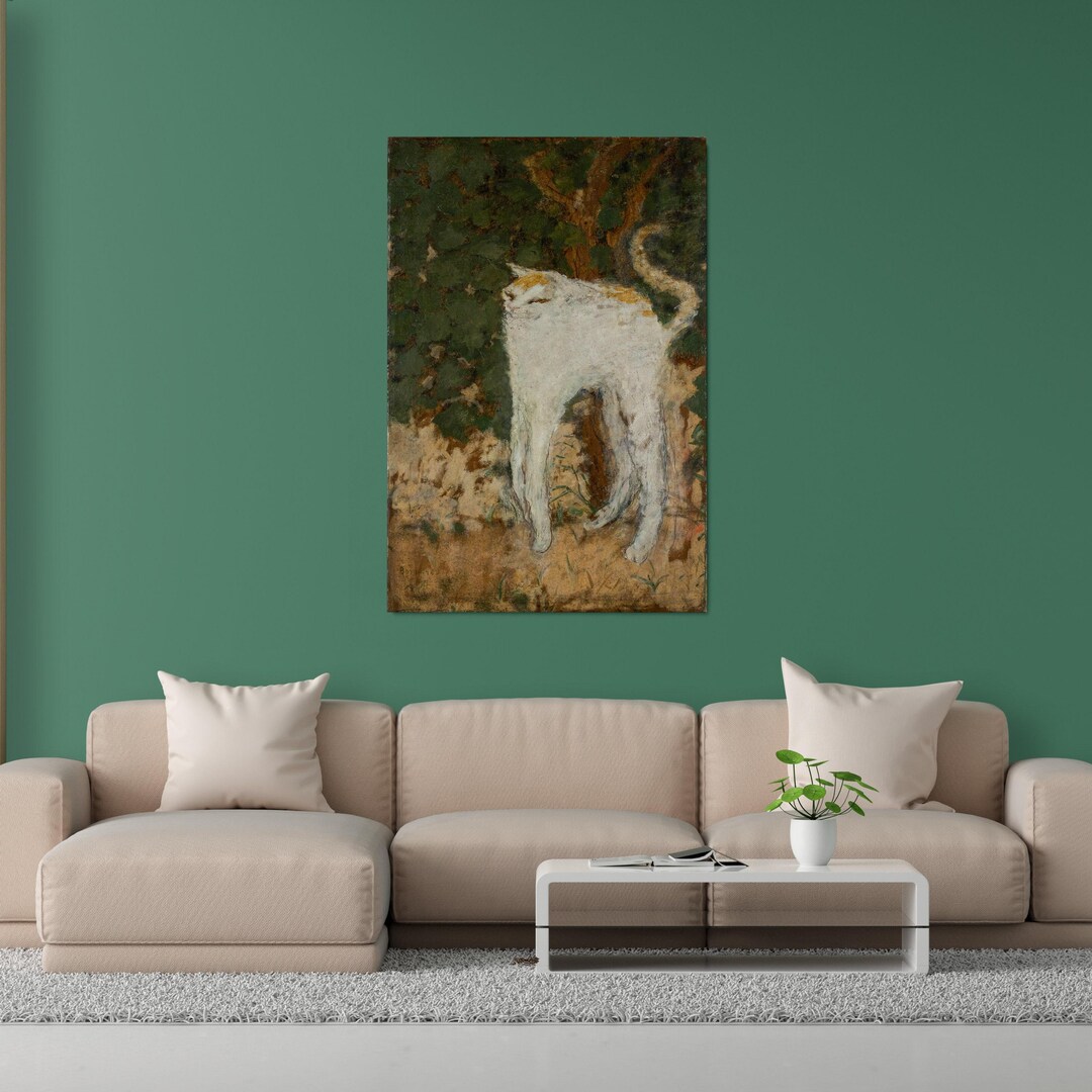 Pierre Bonnard Le Chat Blanc Exhibition, Cat Meme, White Cat Museum ...