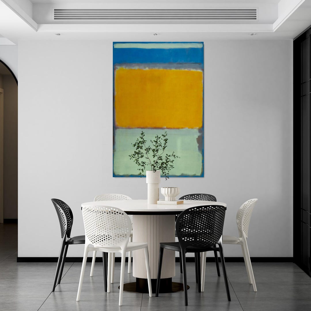 Mark Rothko No 10 1950, Mark Rothko Museum Exhibition, Museum Print ...