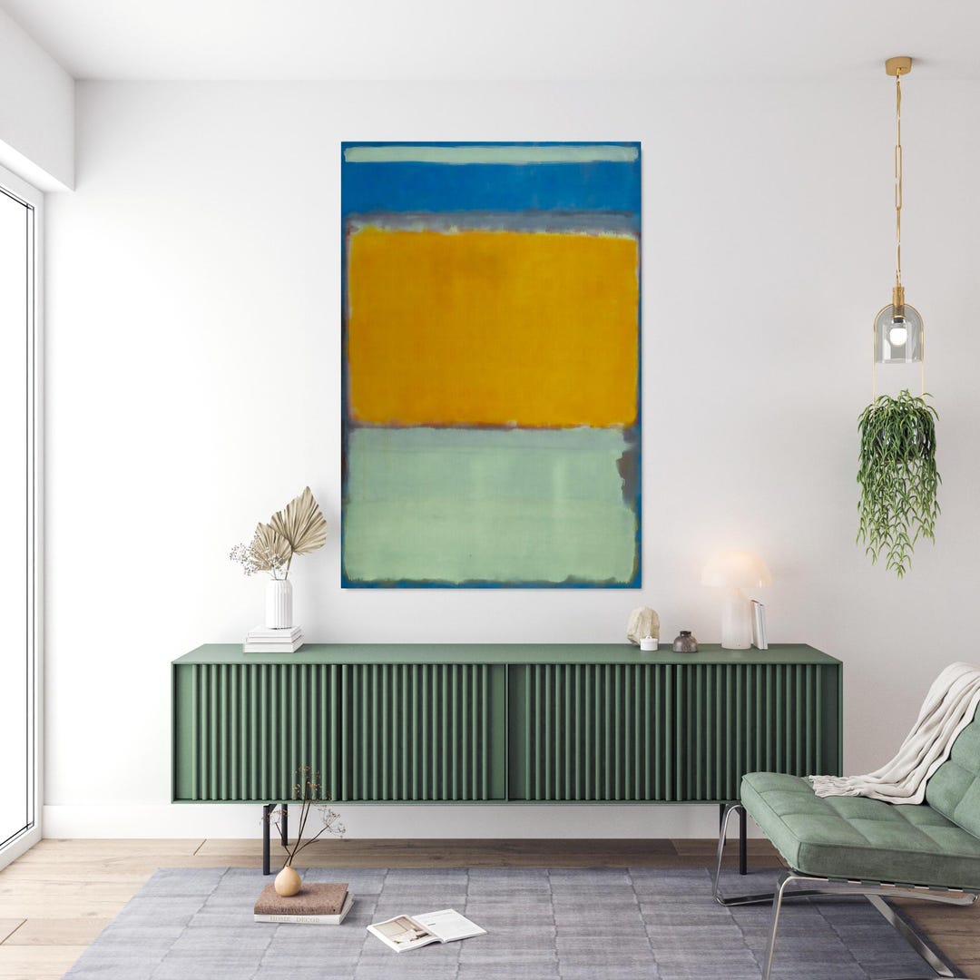 Mark Rothko No. 10 1950 Museum Exhibition Art, Premium Quality Retro ...