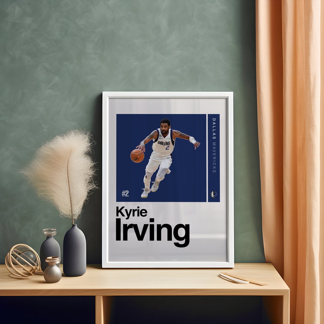 Kyrie Irving Poster NBA Gift for Him Bedroom Art Office Wall Art ...