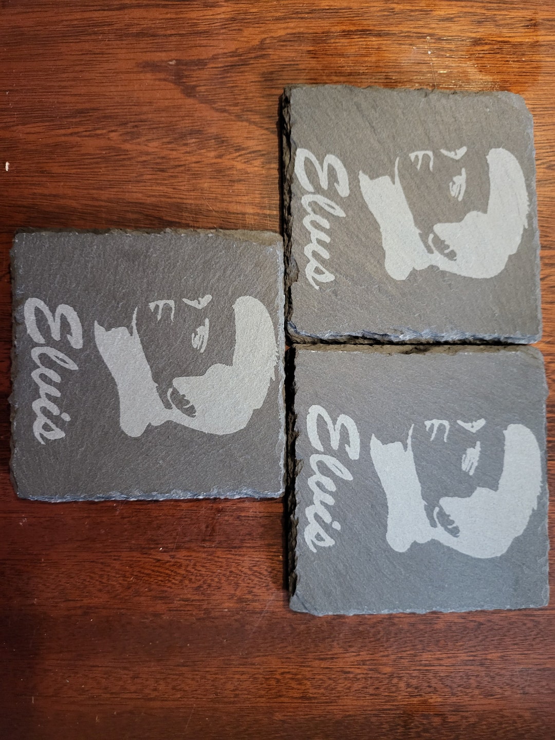 Personalised Slate Coasters - Etsy