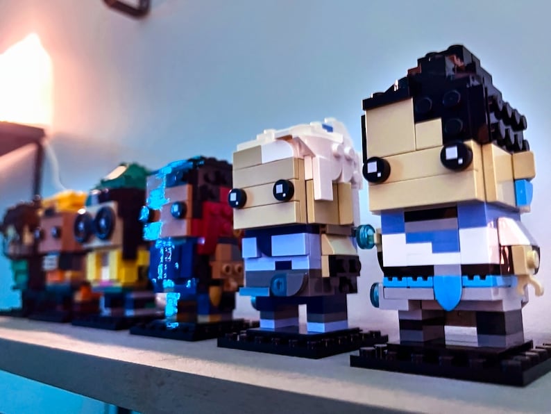 VALORANT Agent Brick Figures Omen, Sage, Jett, Viper, Raze, Reyna, KJ ...