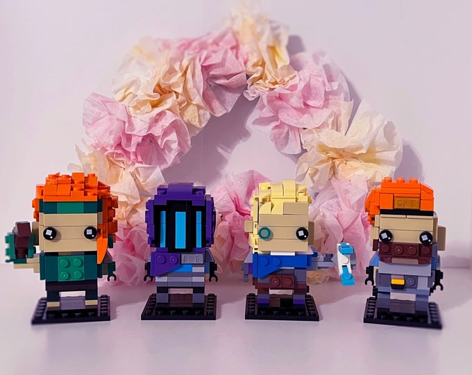 NEW VALORANT Agent Brick Figures Omen, Skye, Sova, Brimstone Lego ...