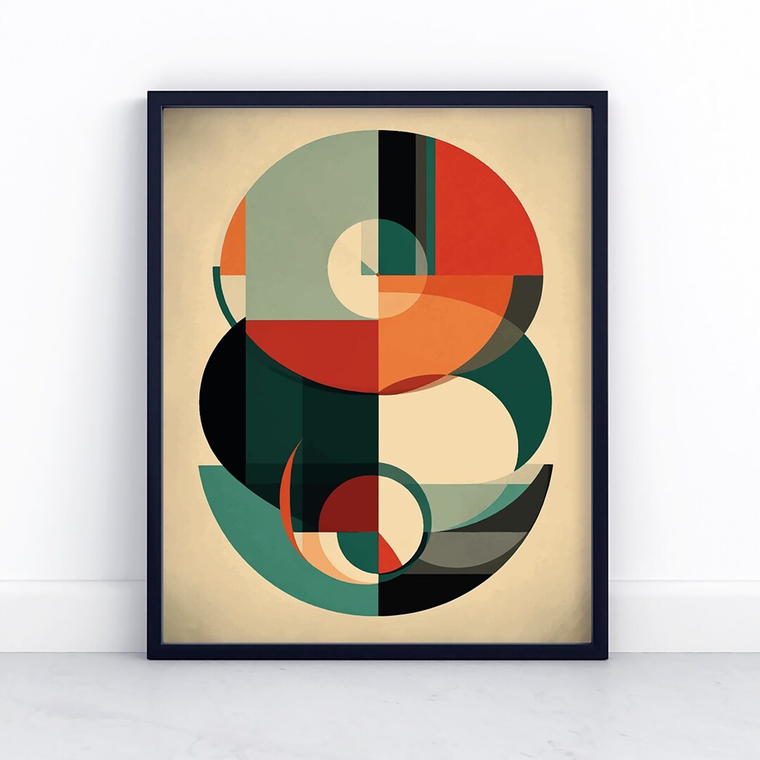 Abstract & Modern Digital Art Print - Etsy
