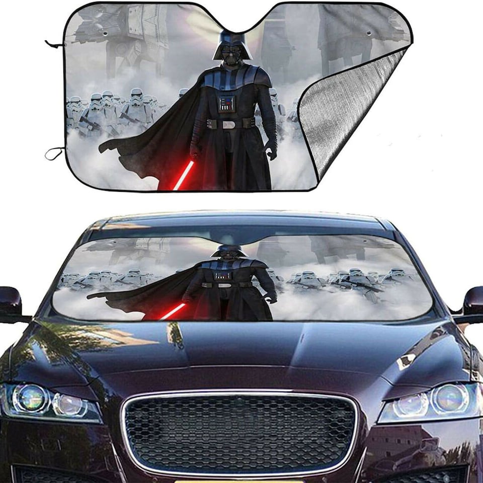 Star Wars Darth Vader Folding Car Sun Shade Designed & Sold By Rosalie ...