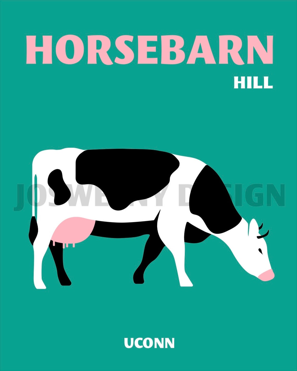 Uconn Prints, Uconn Posters, Travel Poster Prints, Preppy Room Decor ...