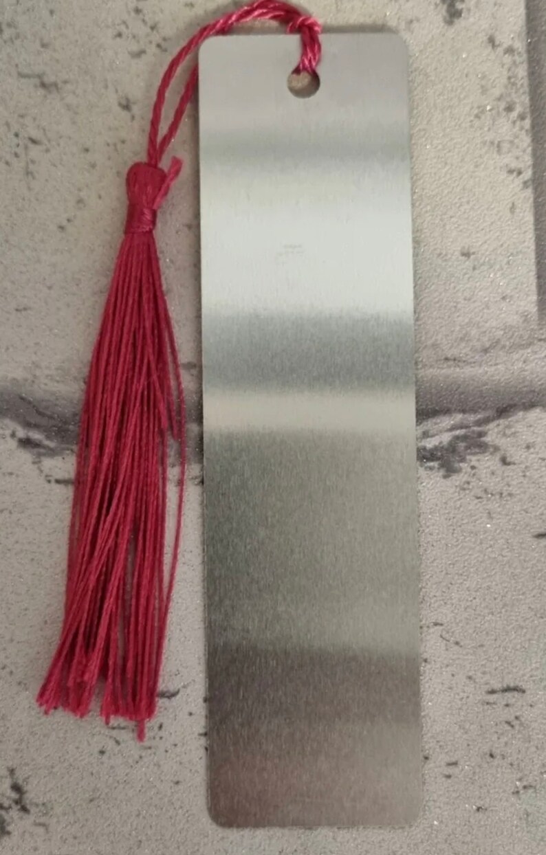 Personalised Metal Bookmark Photos Designs Reader Gift Teacher - Etsy