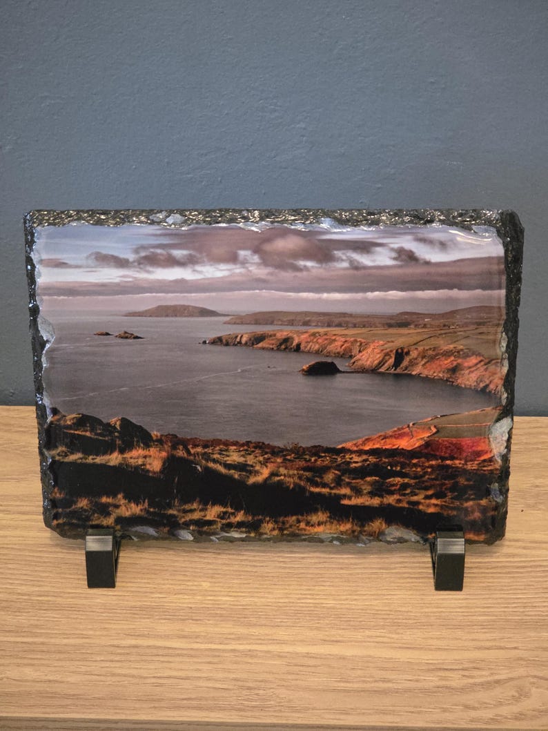 Personalised Photo Slate Gift | Natural Rock Slate | Mothers Day Gift ...