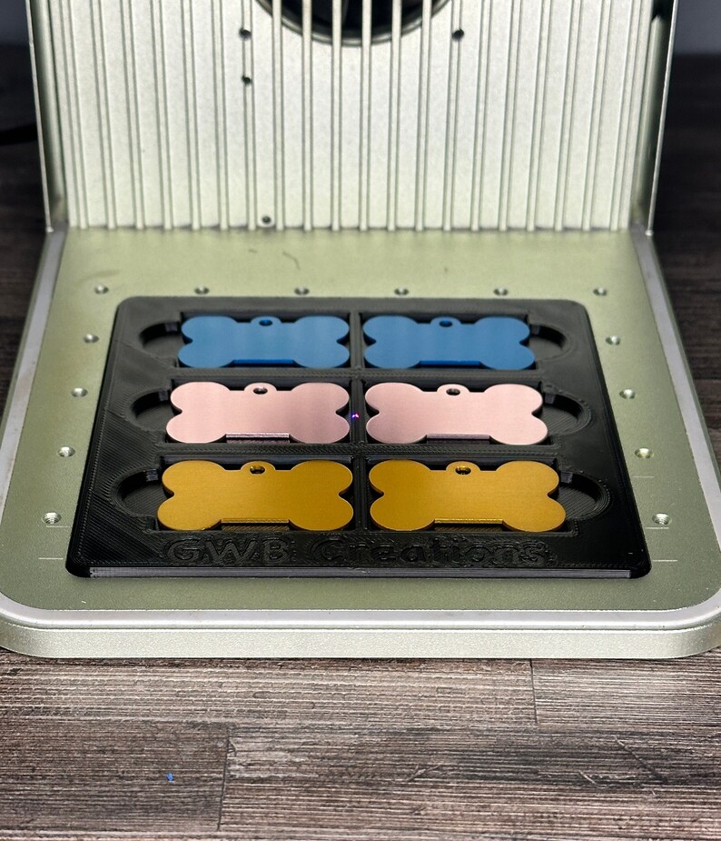 Xtool F1 TEMU Pet Tag Jig Digital Files. - Etsy