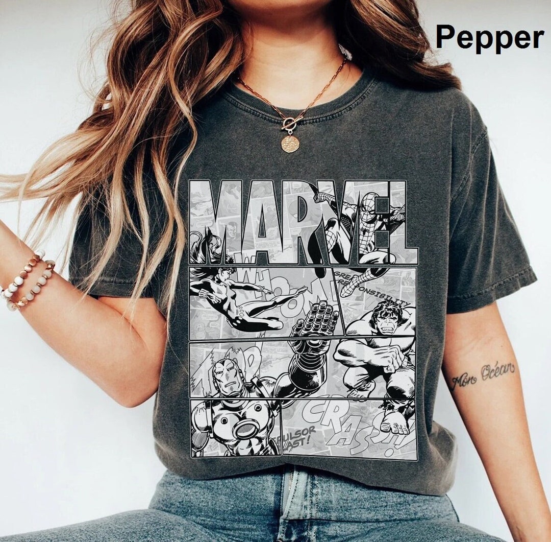 Vintage Marvel Comfort Colors Shirt, Marvel Comics Shirt, Marvel ...