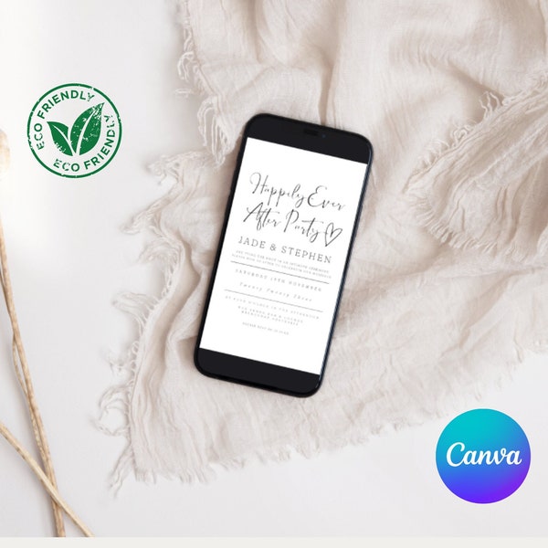 Wedding After Party Text Invitation - Etsy