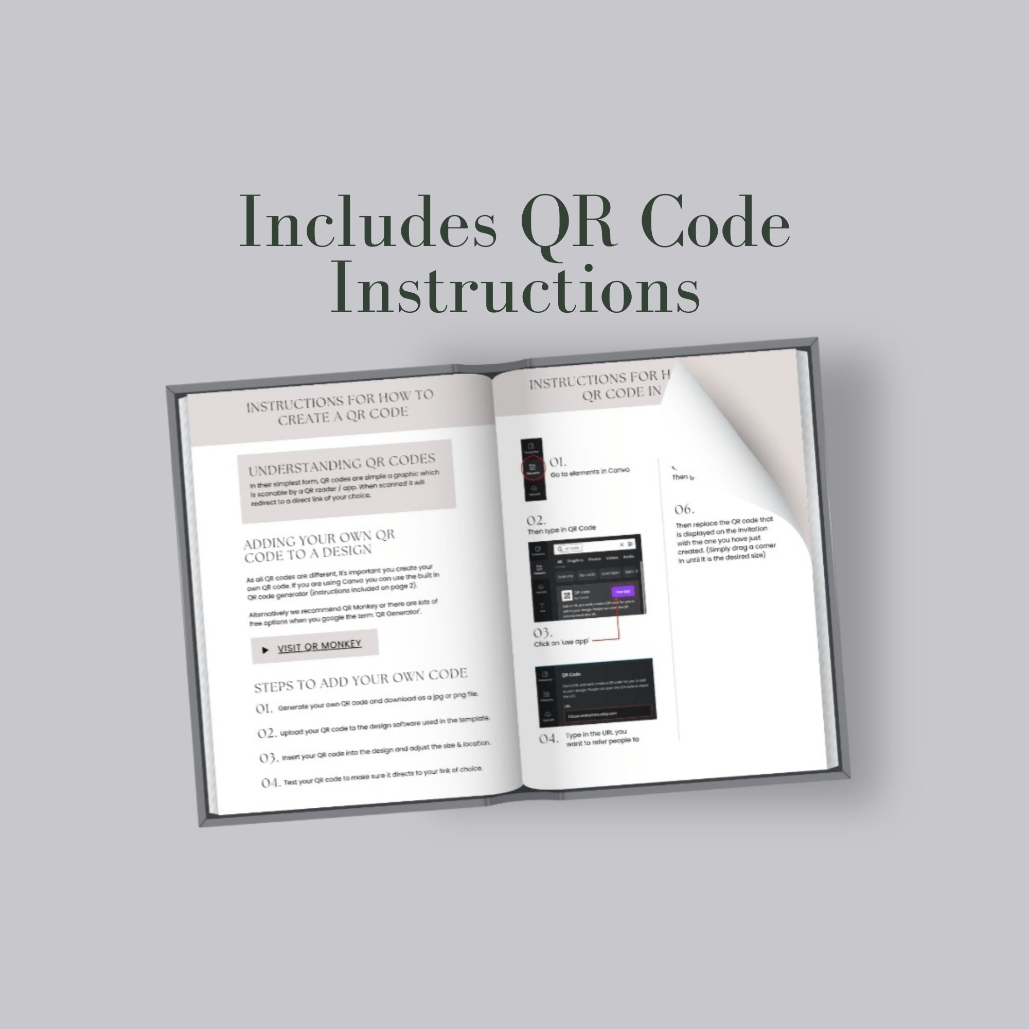 QR Code Business Card for Wedding, RSVP Cards for Wedding Website ...