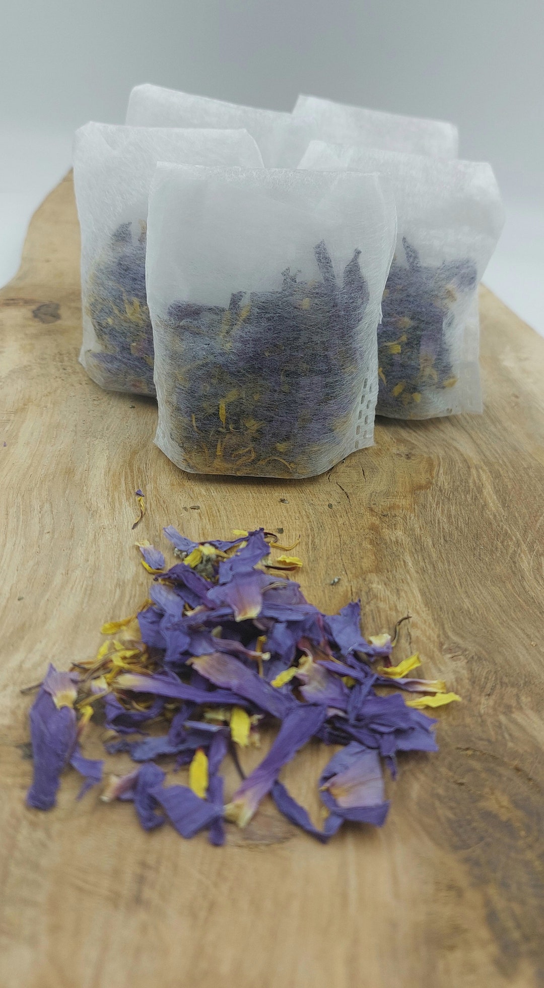Blue Lotus Tea Bags 100% Pure All Natural Plastic Free Compostable Bags ...
