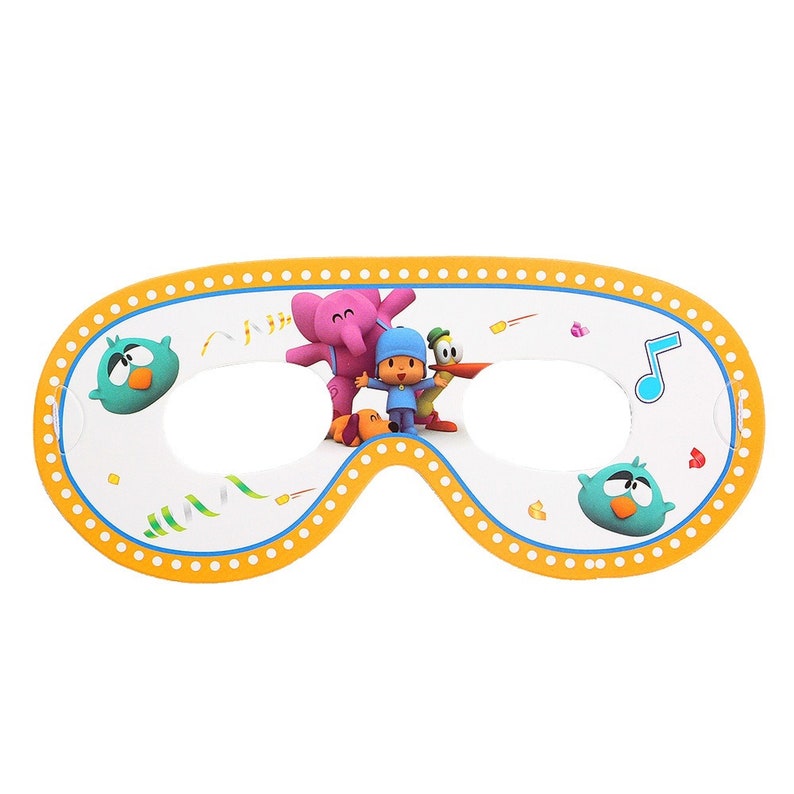 POCOYO Happy Birthday Party Dinnerware Supplies Disposable Tableware ...