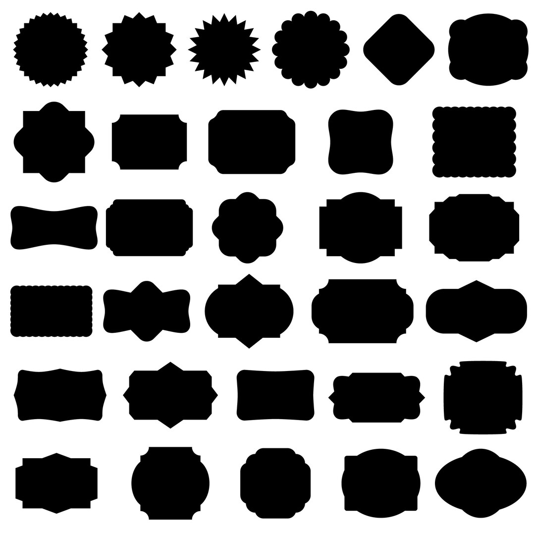 Frames Set Svg. Tags Svg. Label Svg. Shapes Svg. Borders Svg. - Etsy Canada