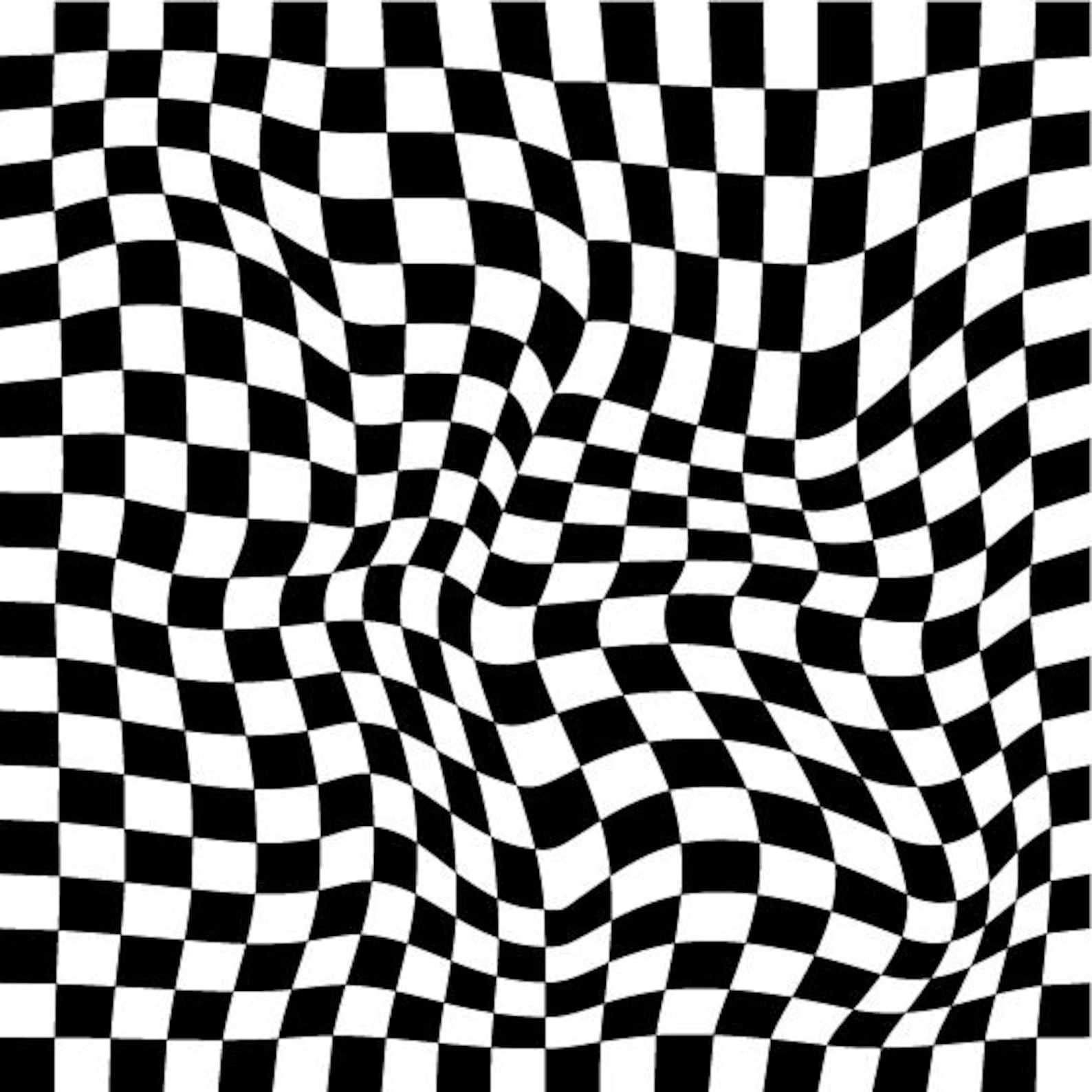 Classic Black and White Checkerboard Pattern + 9 Patterns With ...