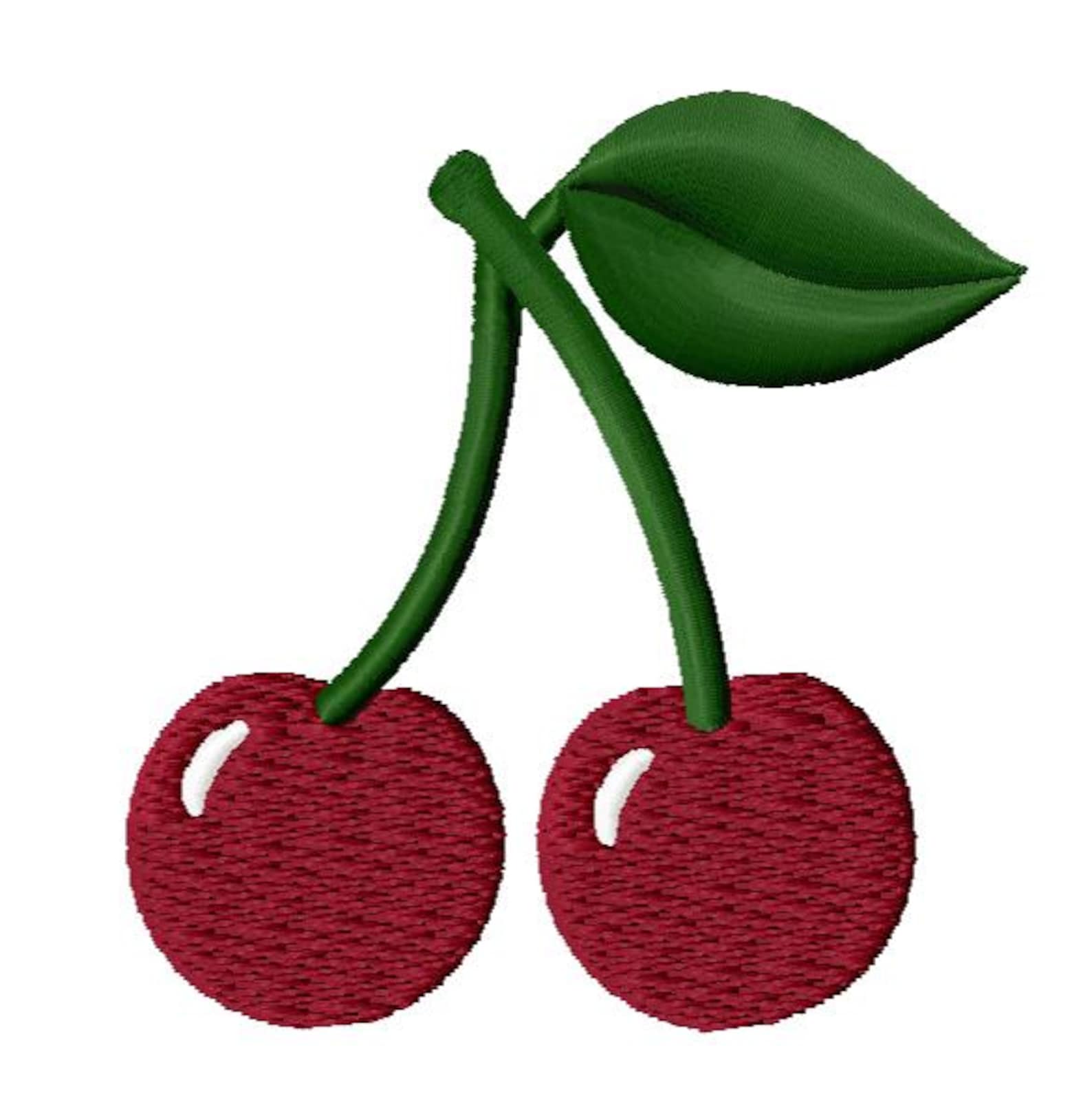 Mini Cherries Machine Embroidery Design. Digital Download. - Etsy