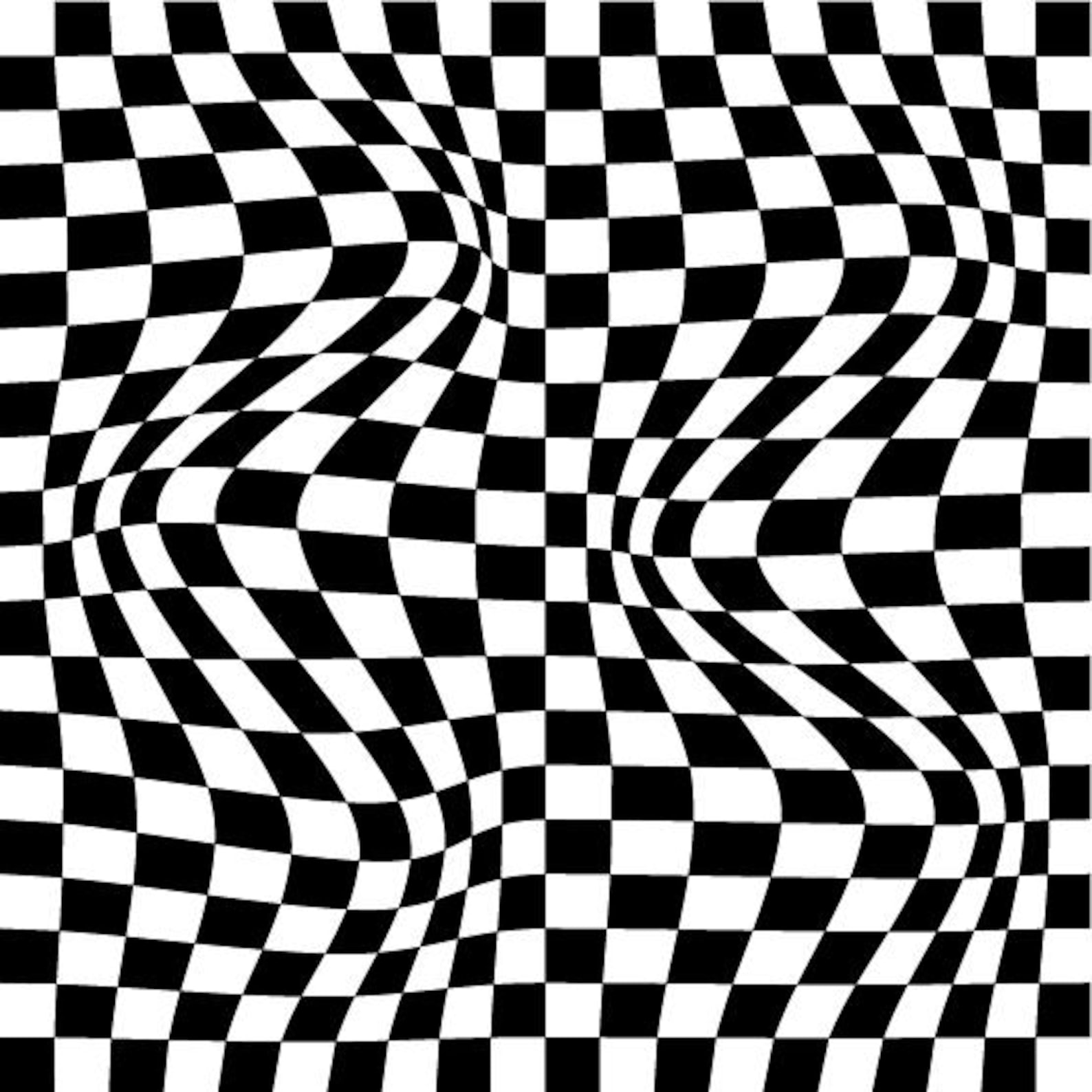 Classic Black and White Checkerboard Pattern + 9 Patterns With ...
