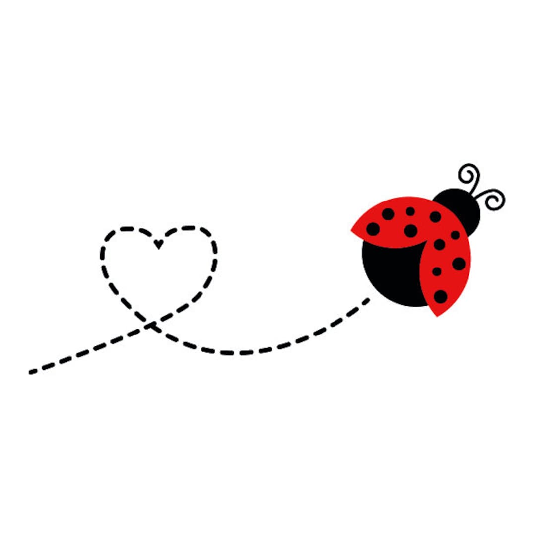Ladybug SVG, PNG, JPG. Ladybug With Path. Digital Download. - Etsy