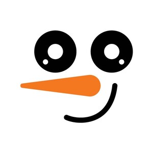 Snowman Faces SVG, PNG, JPG Files. Snowman Clipart. Christmas Elements ...