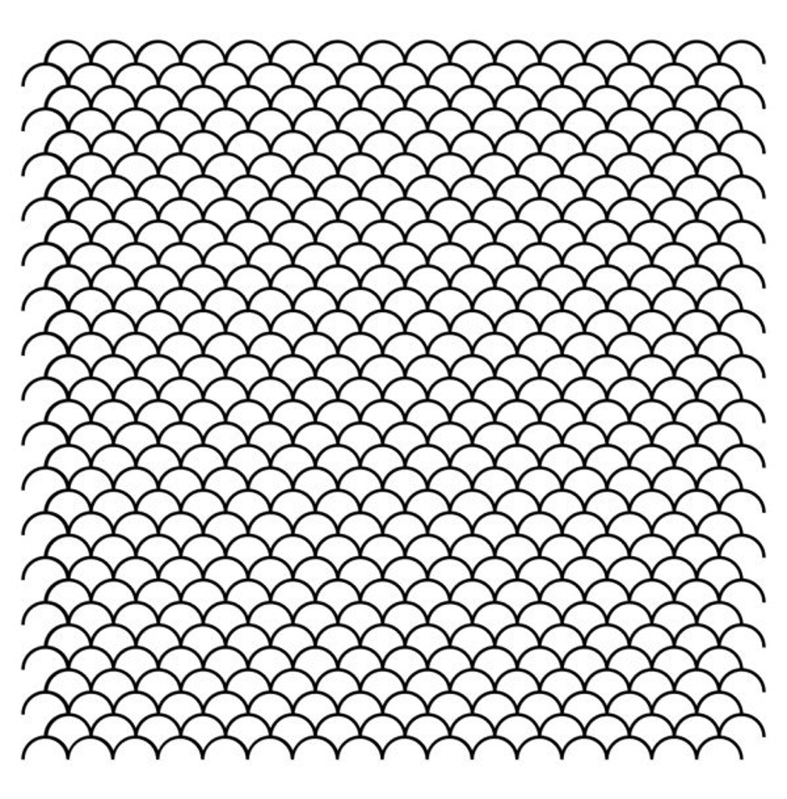 Mermaid Pattern SVG. Mermaid Scales Svg. Digital Download - Etsy