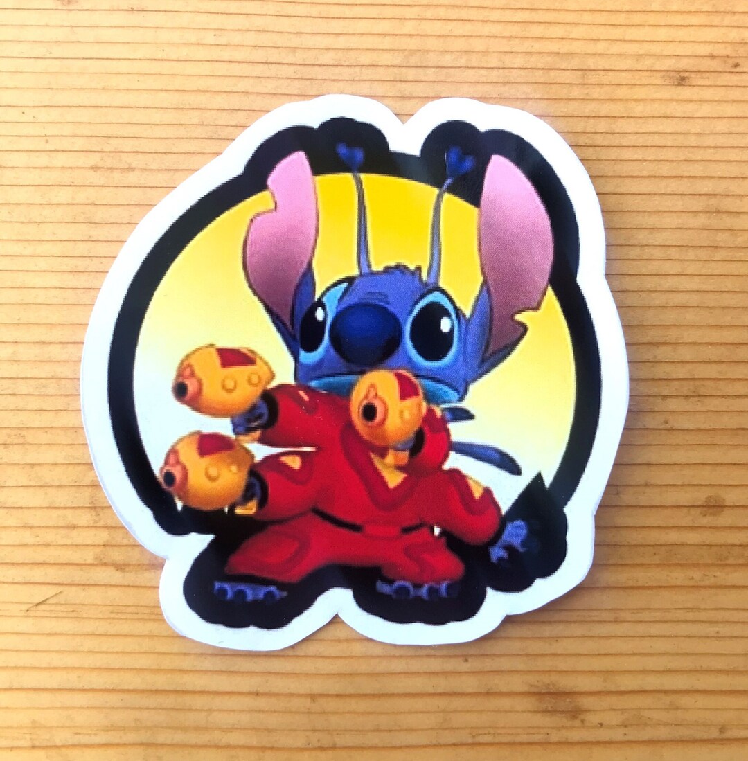 Stitch Vinyl Stickers Stitch Stickers Disney Stickers - Etsy