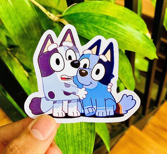 Bluey Vinyl Stickers Bluey Vinyl Decal Stickers Laptop - Etsy