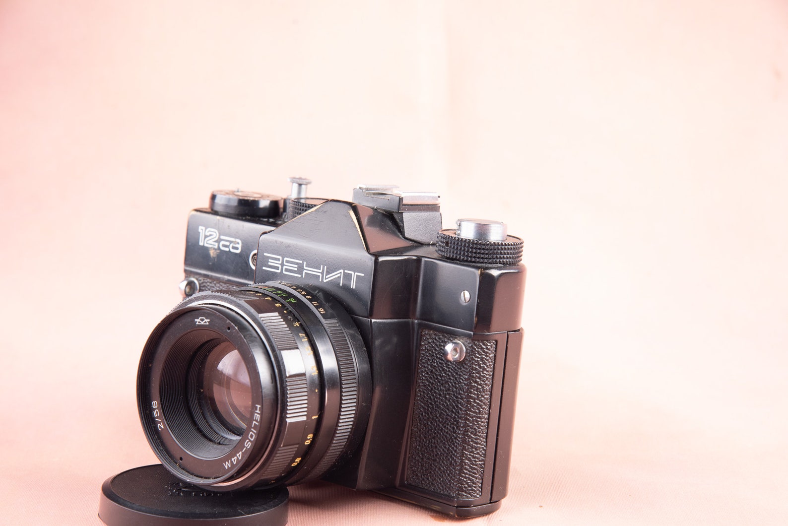 Vintage Soviet Camera Zenit-12cdsd Lens MC Helios 44M. - Etsy