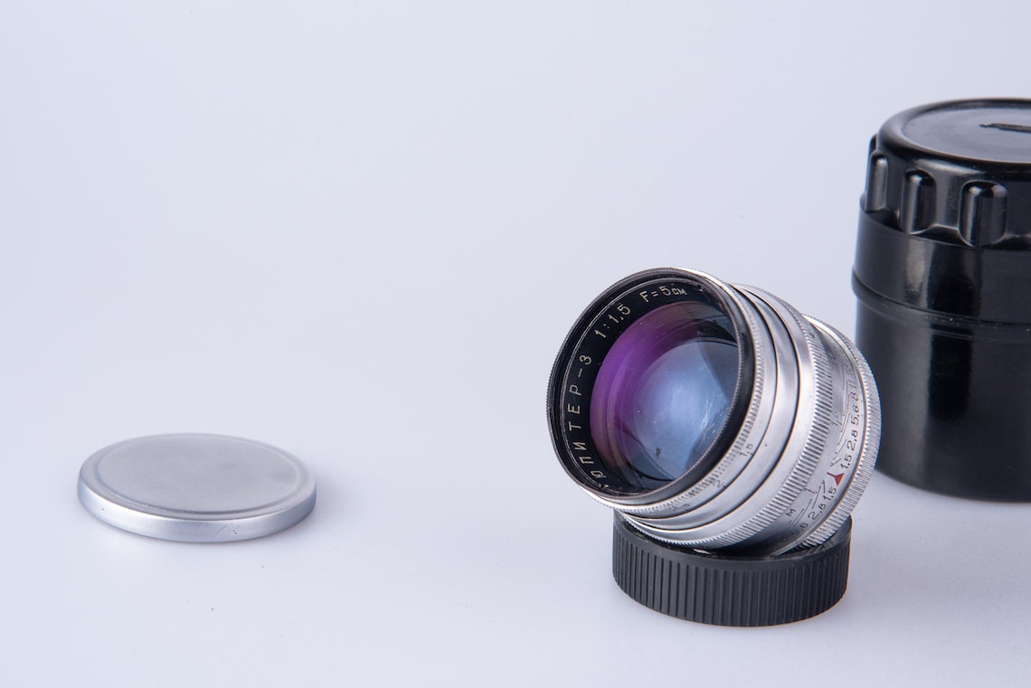 Jupiter-3 1.5/50 M39 50mm F1.5 Rangefinder Lens. Soviet Leica - Etsy