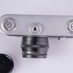 Film Camera Zorki 4K Russian Lens Jupiter-8 Black 1:2 F50. - Etsy