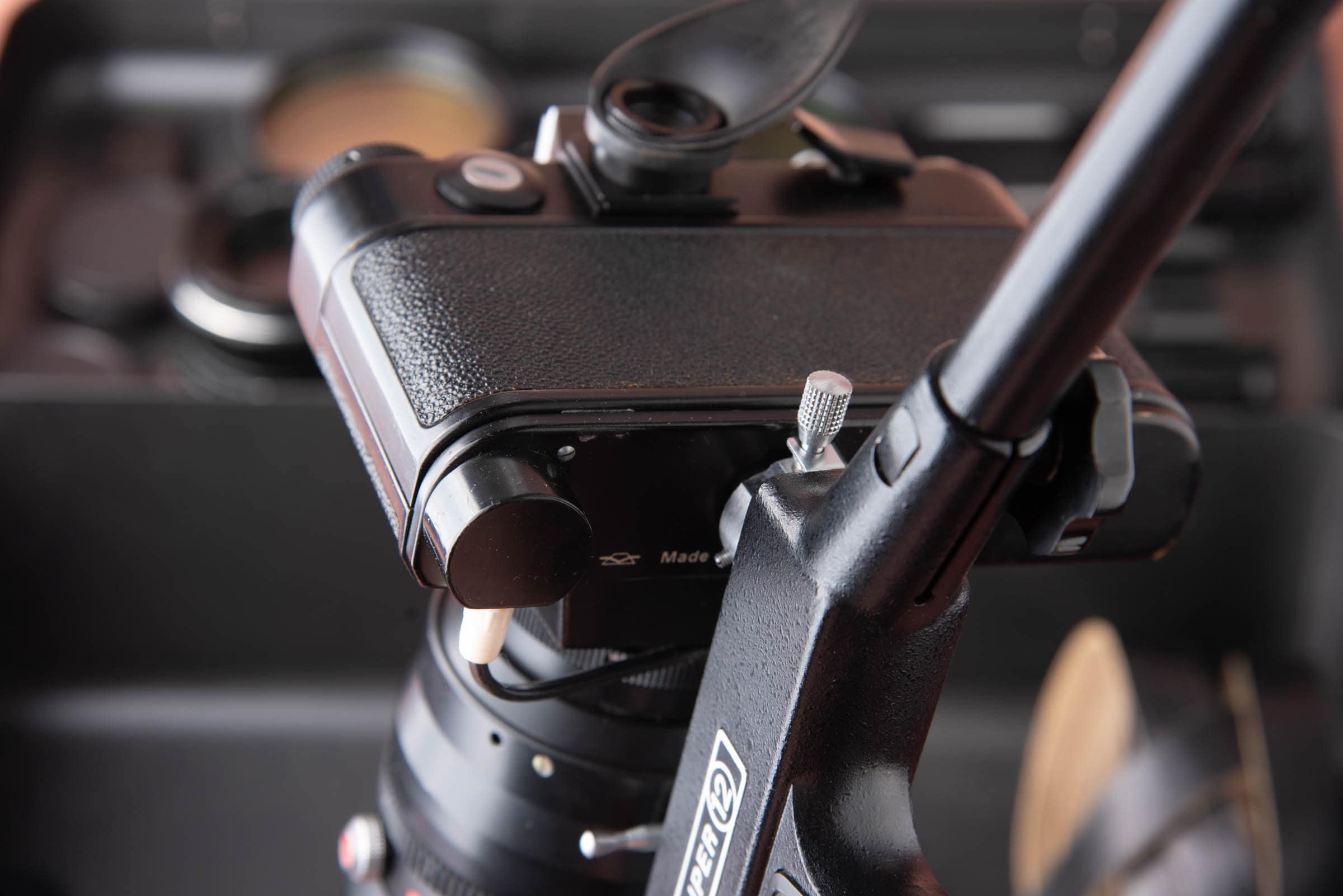 Soviet Photosniper FS-12. Zenit-12cs Lens: Tair 3C 4.5/300. Made in ...