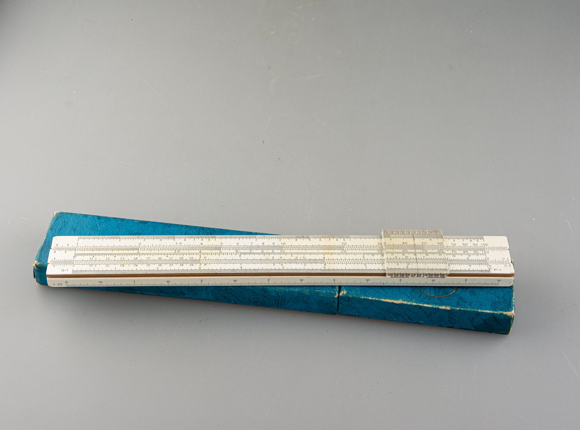 Logarithmic Slide Rule, Leningrad Label Rule, Logarithmic Scale 1961 ...