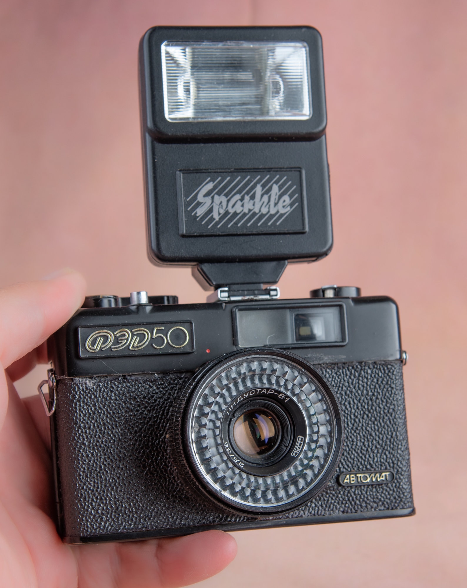 Film Rangefinder Camera FED-50 With Lens Industar-81 38mm.soviet 35mm ...