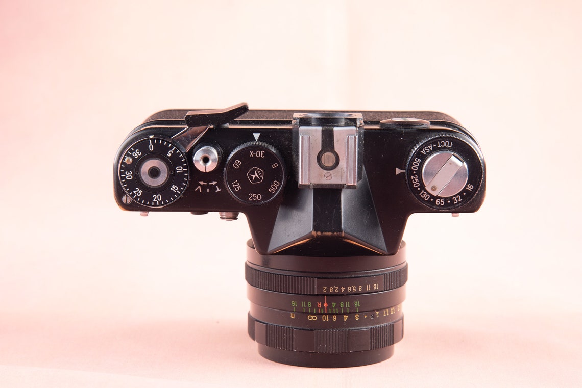 Vintage Soviet Camera Zenit-12cdsd Lens MC Helios 44M. - Etsy