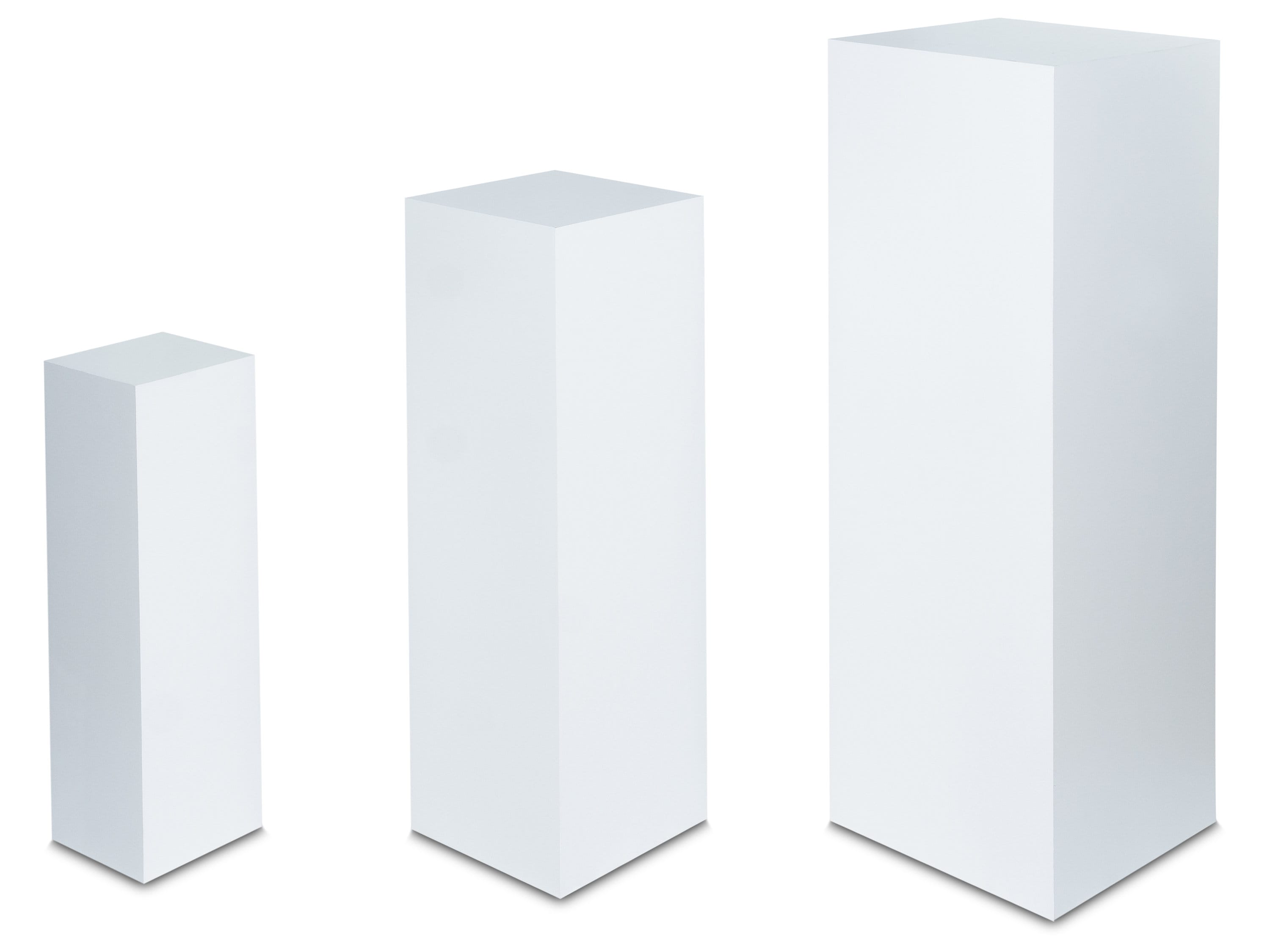 STEMA Seyfried Dekosäule, Pflanzensäule, Blumensäule - Weiß in 3 Größen ...