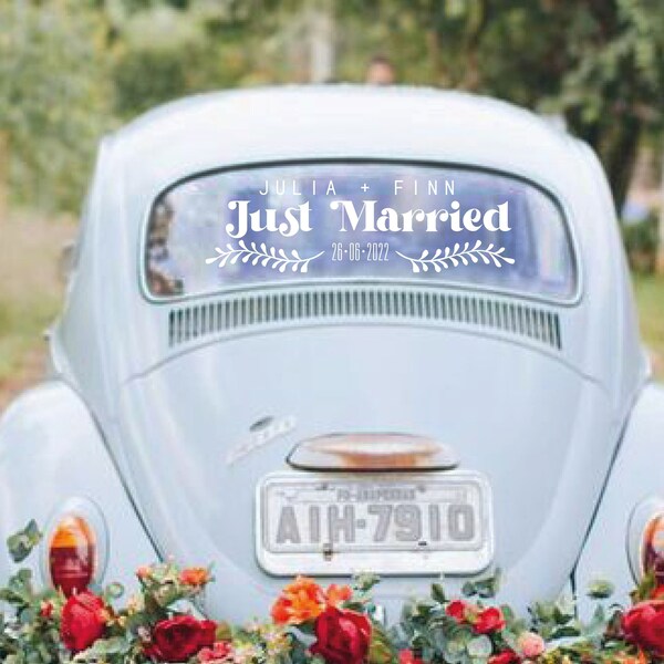 Buy Wedding Car Sticker Online In India - Etsy India