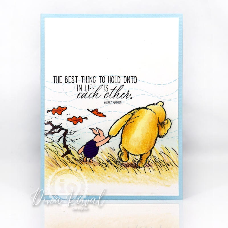 Fall Friendship Pooh Classic Digital Stamp Set - 300 Ppi - 7 Designs ...