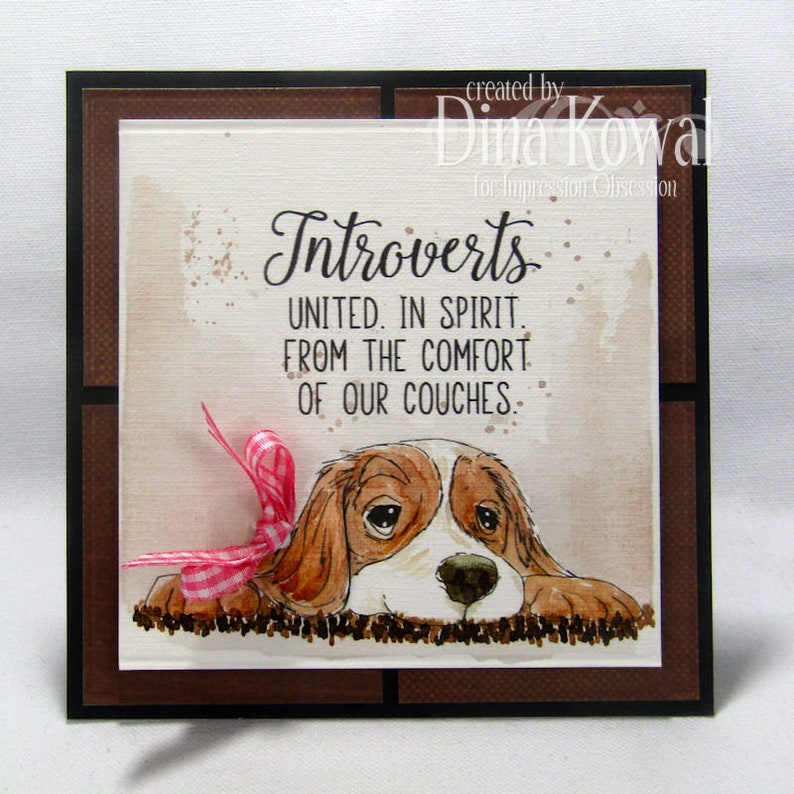 Introverting 2 Digital Stamp Set - 300 Ppi - 14 Designs, Mix and Match ...