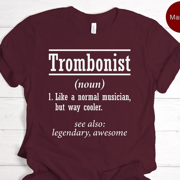 Trombone T Shirt - Etsy