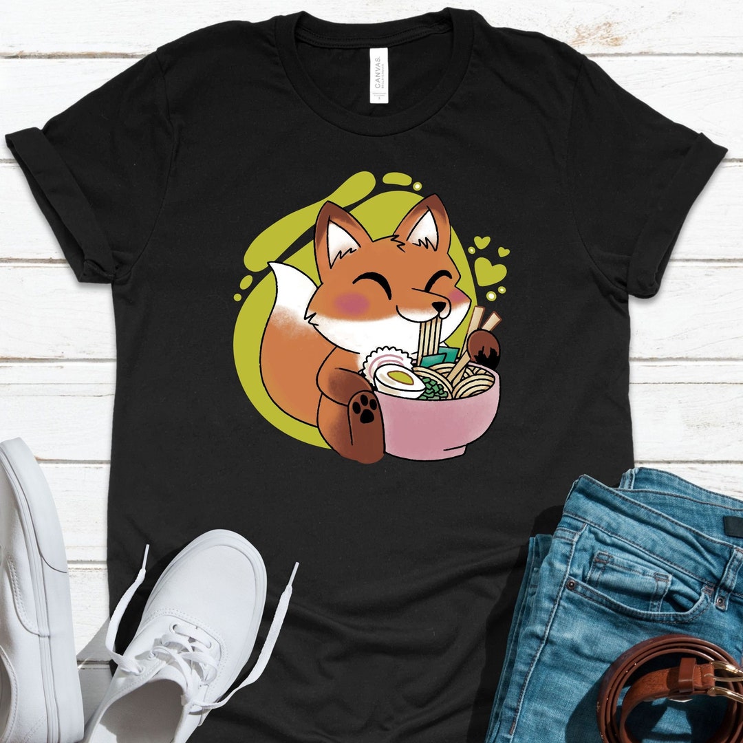 Fox Ramen Food Foodie Japanese Lover Anime Kawaii Manga Asian - Etsy