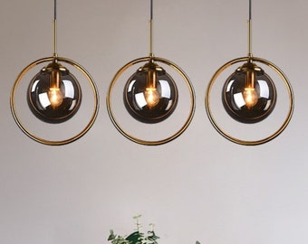 Glass Lamp Shade Ring - Etsy UK