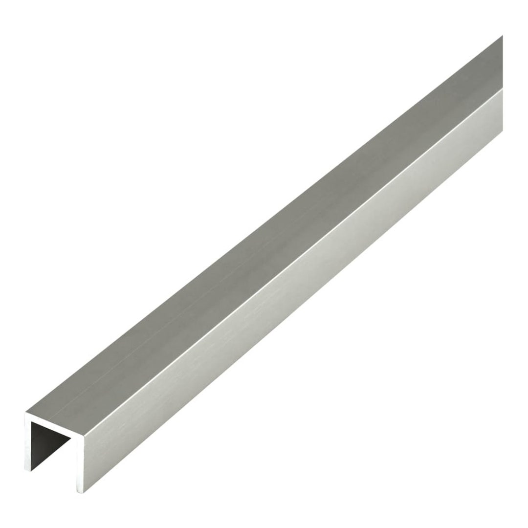 Toilet Cubicle Head Rail 'U' Channel 12-13mm Panels 304 Stainless Steel ...