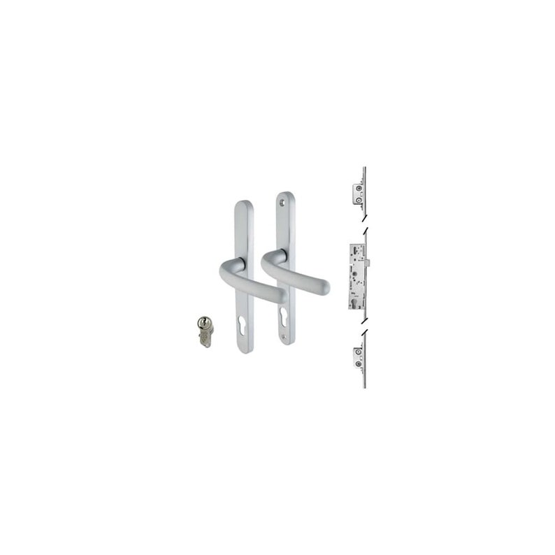 3 Point Multipoint Lock Kit and Handle 2 Hook 35mm Backset 92mm C/c ...